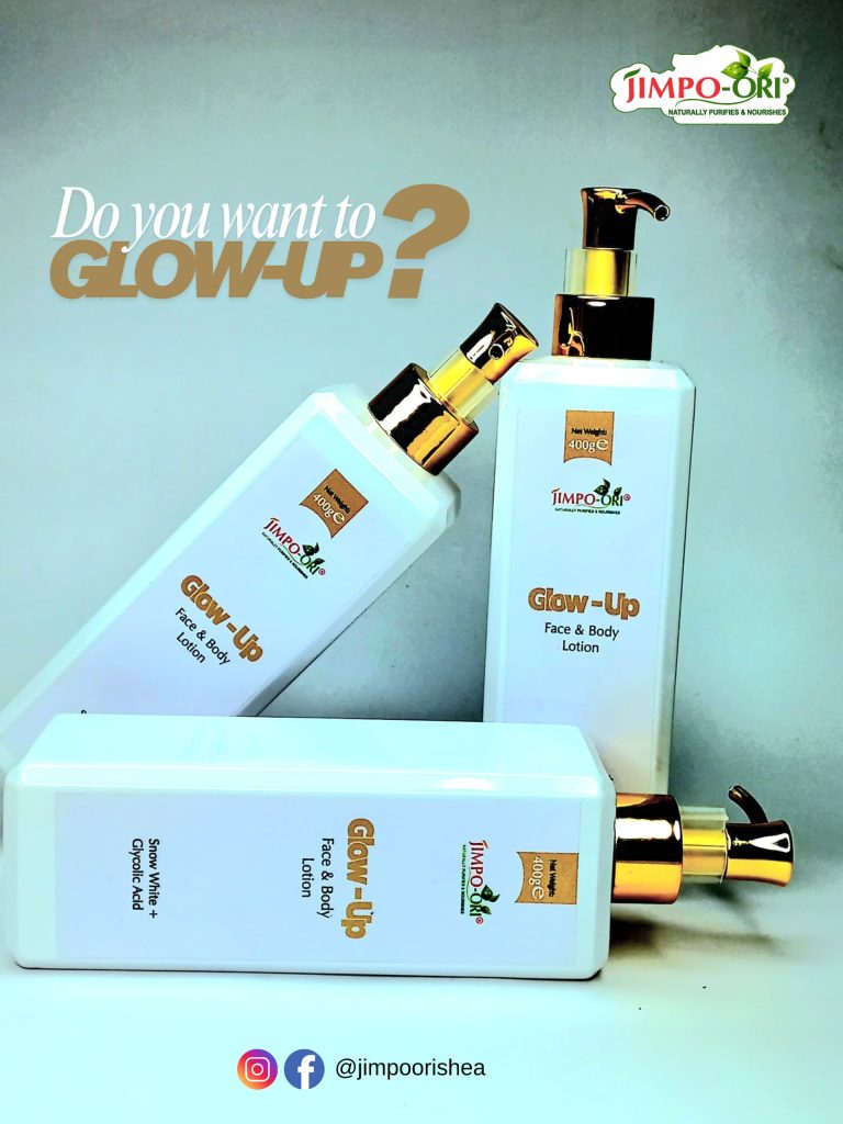 Jimpo-ORI Glow-Up Face & Body Lotion - 400g - Amugold